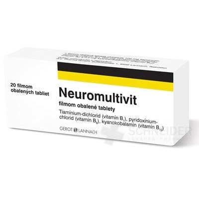 Neuromultivit filmom obalené tablety | Schneider lekáreň