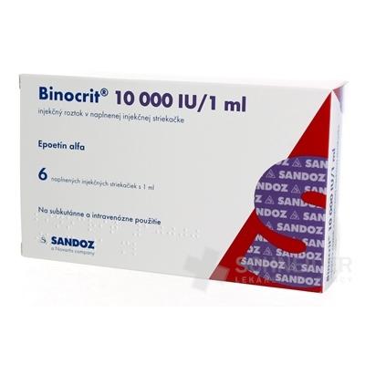 Binocrit 10 000 IU/1 ml | Schneider lekáreň