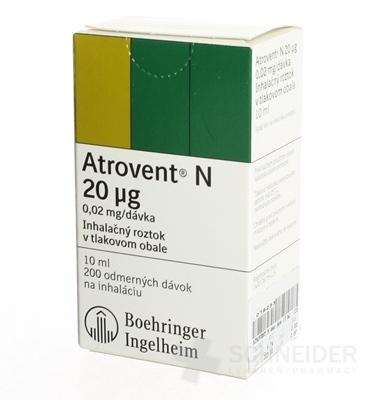Atrovent N 20 µg | Schneider lekáreň