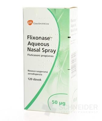 FLIXONASE AQUEOUS NASAL SPRAY | Schneider lekáreň