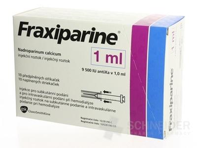Fraxiparine 9 500 IU (anti-Xa)/1 ml | Schneider lekáreň