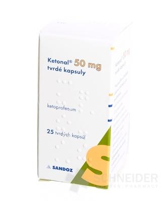 Ketonal 50 mg | Schneider lekáreň