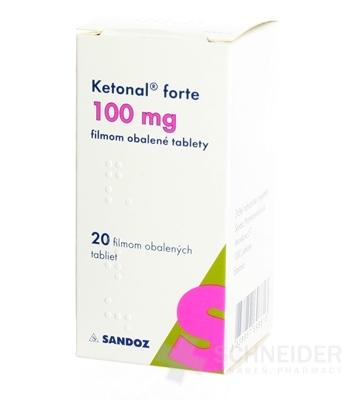 KETONAL FORTE 100 mg | Schneider lekáreň