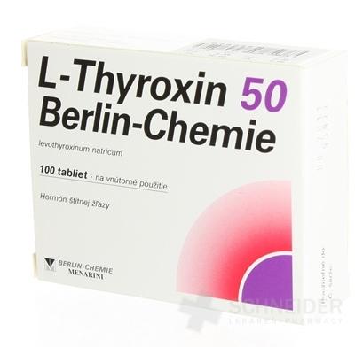L-Thyroxin 50 Berlin-Chemie | Schneider lekáreň