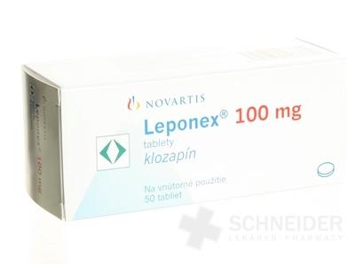 Leponex 100 mg | Schneider lekáreň