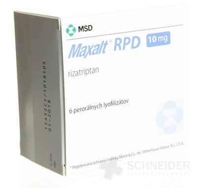 MAXALT RPD 10 mg | Schneider lekáreň