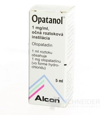 OPATANOL 1 mg/ml očná roztoková instilácia | Schneider lekáreň