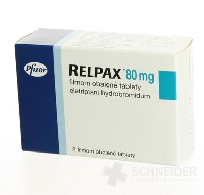 RELPAX 80 mg | Schneider lekáreň