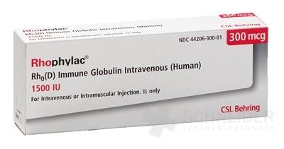 Rhophylac 300 mikrogramov/2 ml | Schneider lekáreň