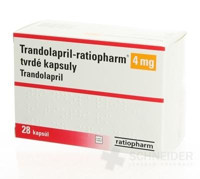 Trandolapril-ratiopharm 4 mg | Schneider lekáreň