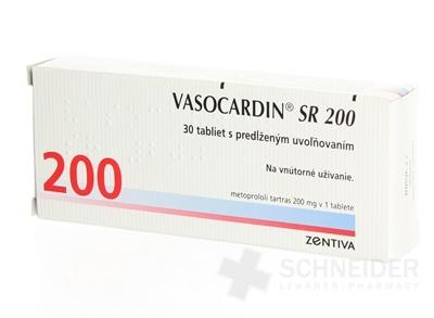 VASOCARDIN SR 200 | Schneider lekáreň