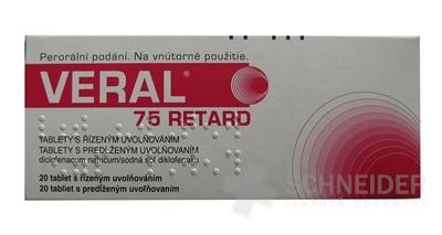 VERAL RETARD 75 mg | Schneider lekáreň