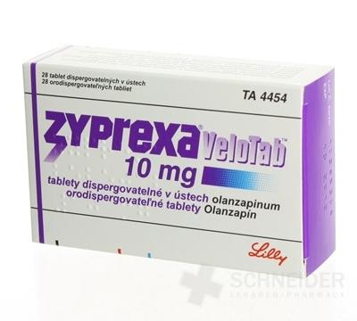 Zyprexa Velotab | Schneider lekáreň