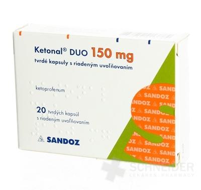 Ketonal DUO 150 mg | Schneider lekáreň