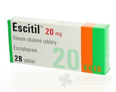 Escitil 20 mg | Schneider lekáreň