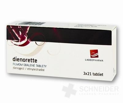 Dienorette filmom obalené tablety | Schneider lekáreň