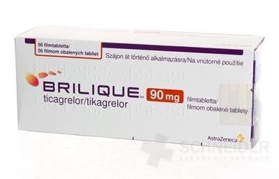BRILIQUE 90 mg filmom obalené tablety | Schneider lekáreň