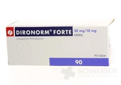 Dironorm Forte 20 mg/10 mg tablety | Schneider lekáreň