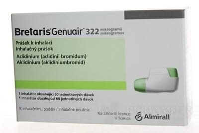 Bretaris Genuair 322 mikrogramov inhalačný prášok | Schneider lekáreň