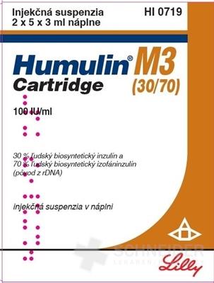 Humulin M3 (30/70) Cartridge | Schneider lekáreň