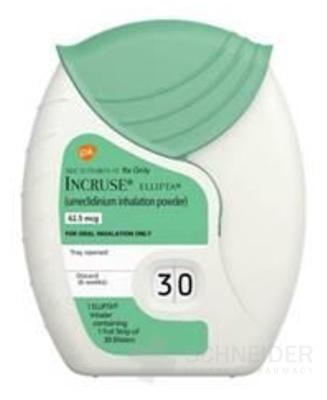 Incruse Ellipta 55 mikrogramov | Schneider lekáreň