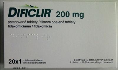 DIFICLIR 200 mg filmom obalené tablety | Schneider lekáreň