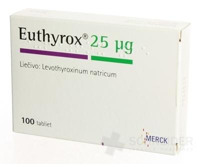 Euthyrox 25 mikrogramov | Schneider lekáreň