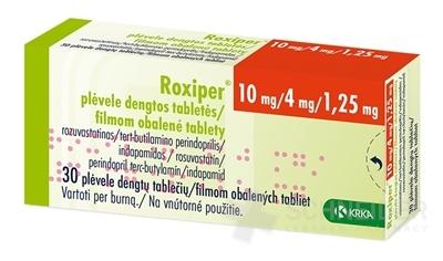 Roxiper 10 mg/4 mg/1,25 mg filmom obalené tablety | Schneider lekáreň