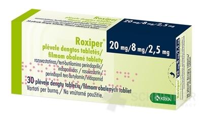 Roxiper 20 mg/8 mg/2,5 mg filmom obalené tablety | Schneider lekáreň