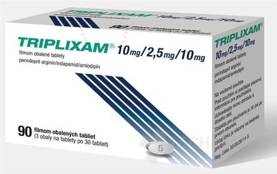 TRIPLIXAM 10 mg/2,5 mg/10 mg | Schneider lekáreň