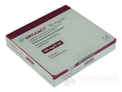 BRIVIACT 10 mg/ml injekčný/infúzny roztok | Schneider lekáreň