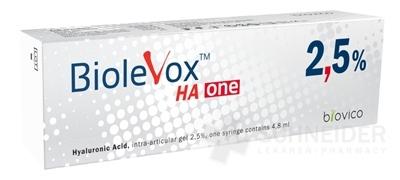 BIOLEVOX HA ONE 2,5% intraartikulárny roztok | Schneider lekáreň