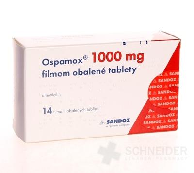 Ospamox 1000 mg filmom obalené tablety | Schneider lekáreň
