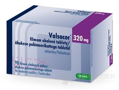 Valsacor 320 mg | Schneider lekáreň